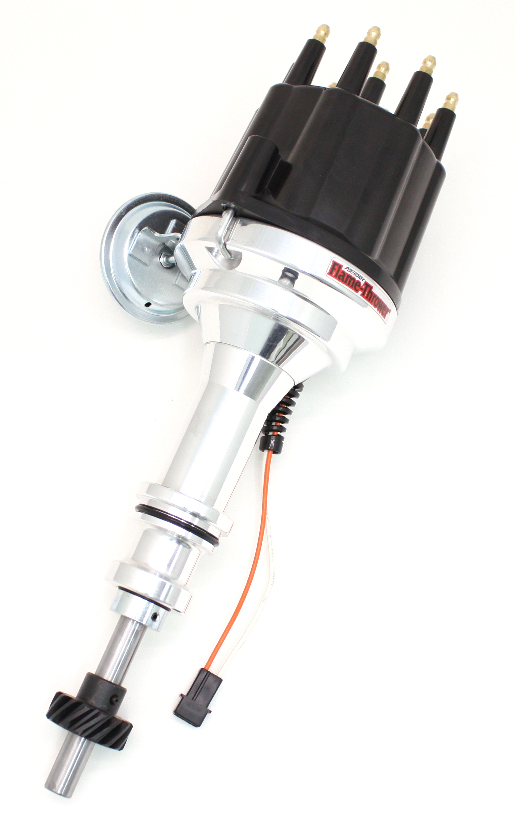 Pertronix D332710 Billet Distributor Mag Trig Fits For Ford 351C Black ...