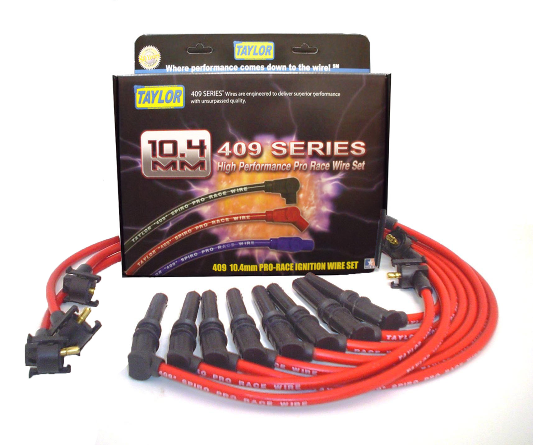 Taylor Cable 79257 409 Spiro Pro 10 4Mm Ignition Wire Set 88197792571 ...